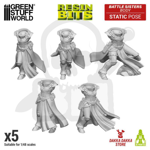 Battle-Models > 3D Printed DakkaDakka - Battle Sisters of Repentance ...